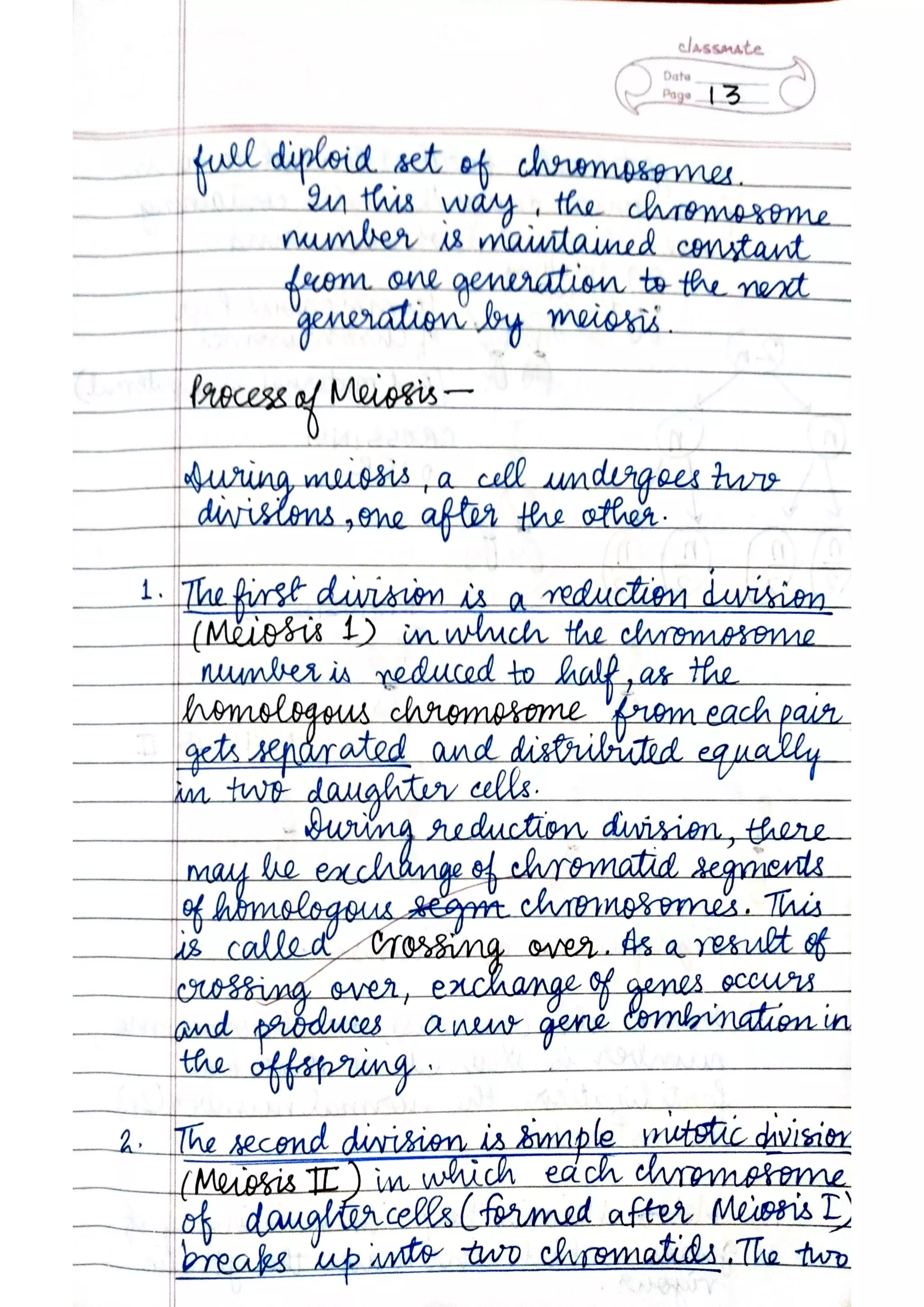 ICSE Biology Class X Handwritten Notes | PDF