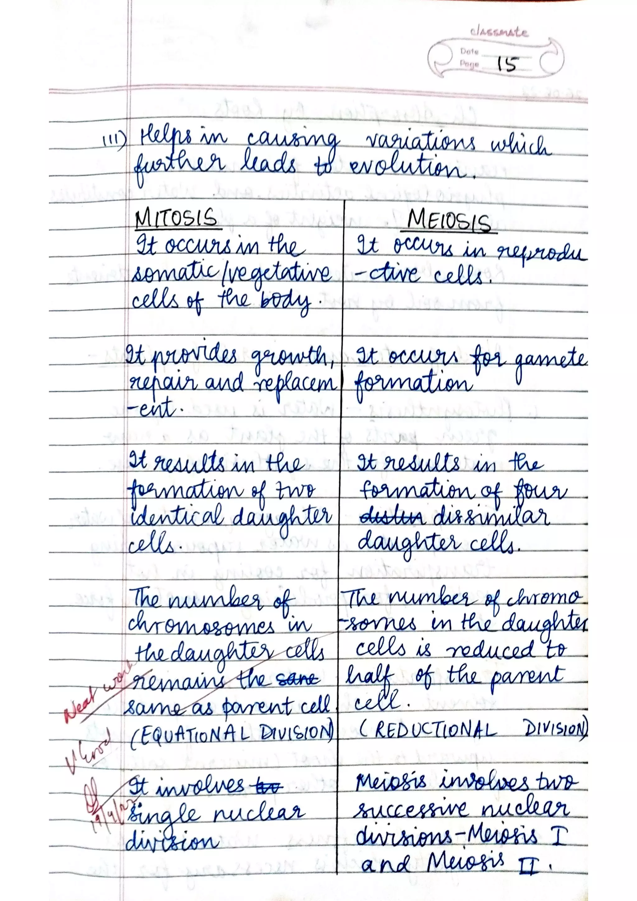 ICSE Biology Class X Handwritten Notes | PDF