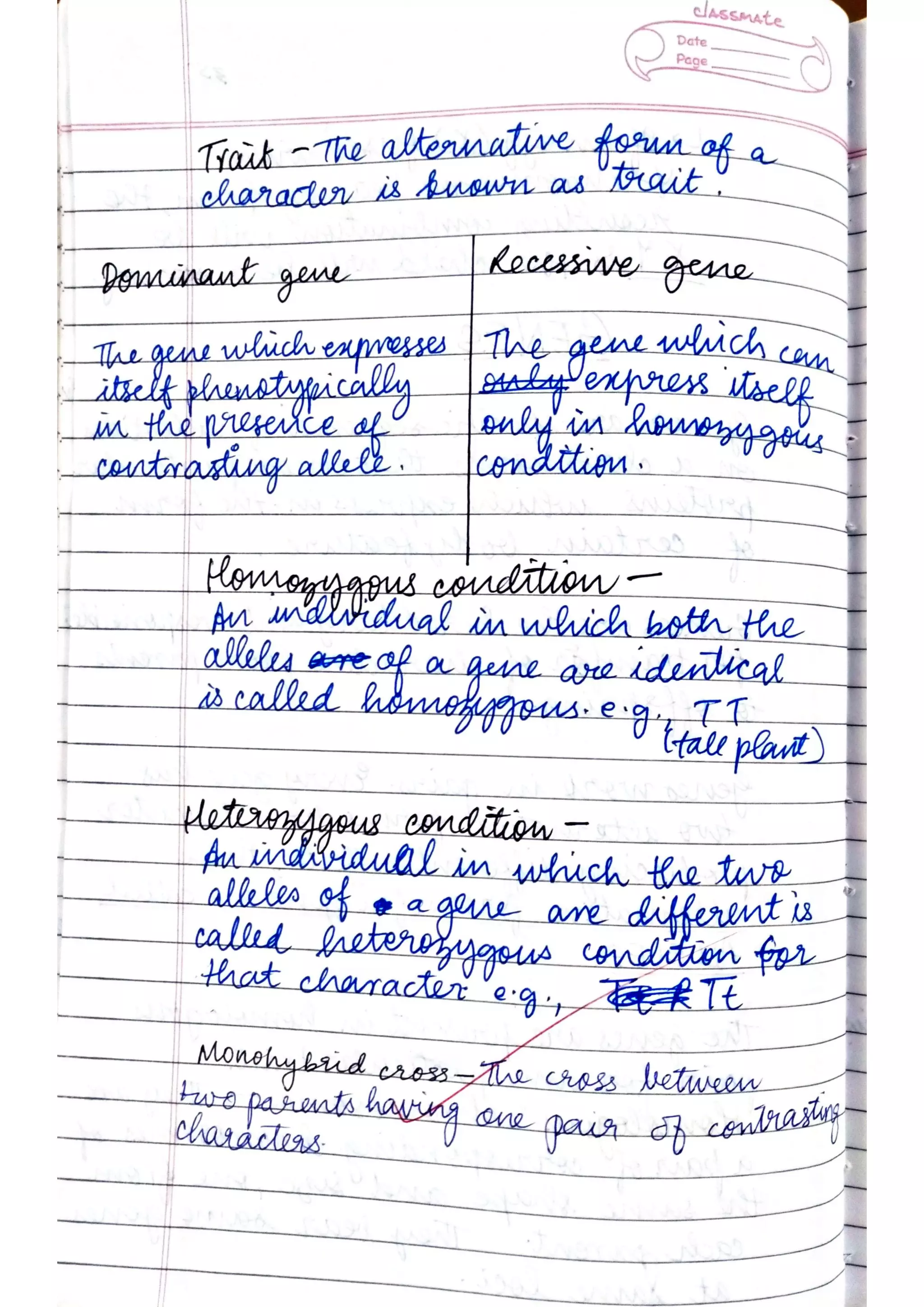 ICSE Biology Class X Handwritten Notes | PDF