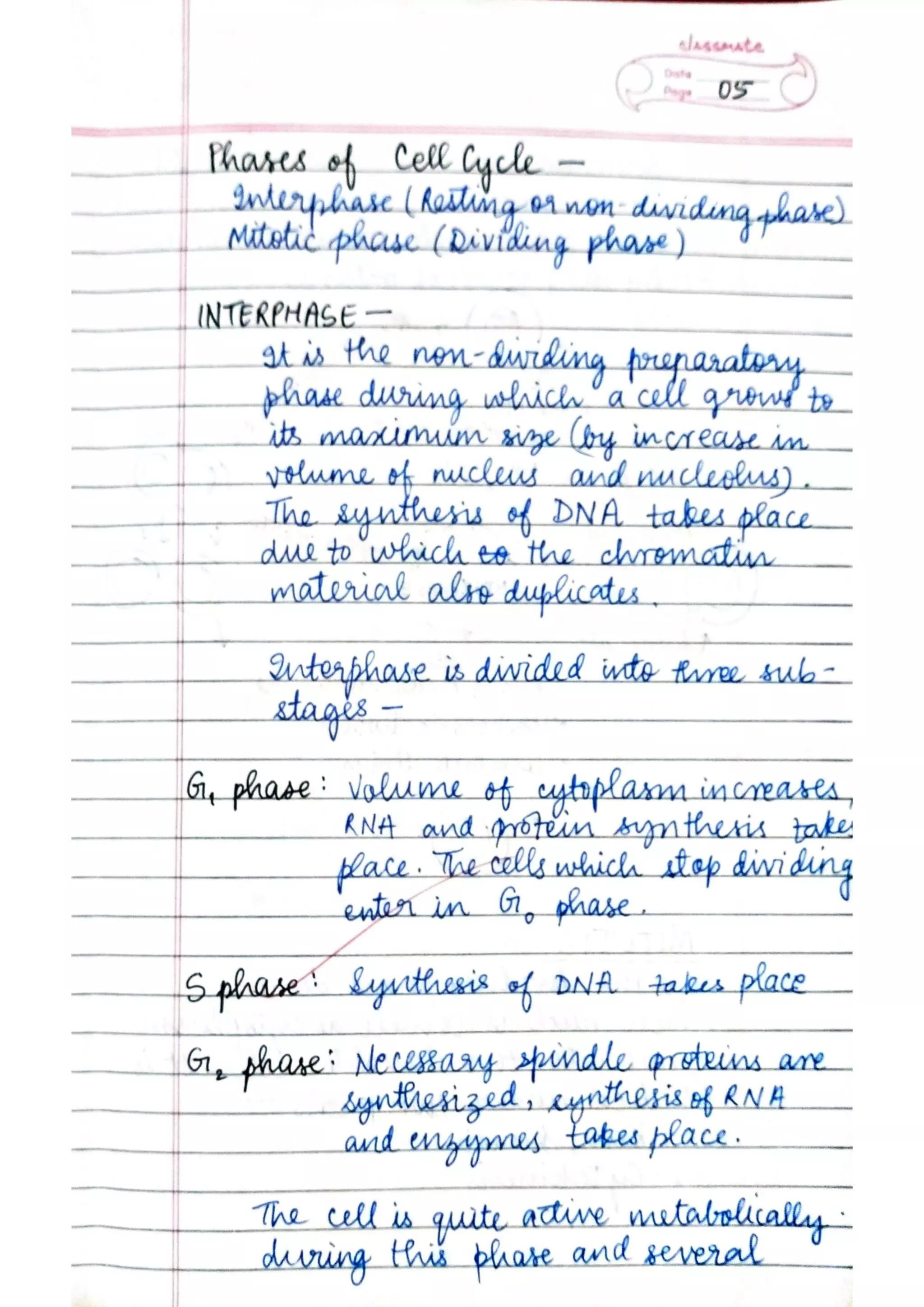 ICSE Biology Class X Handwritten Notes | PDF