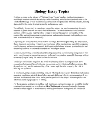 Biology Essay Topics.pdf