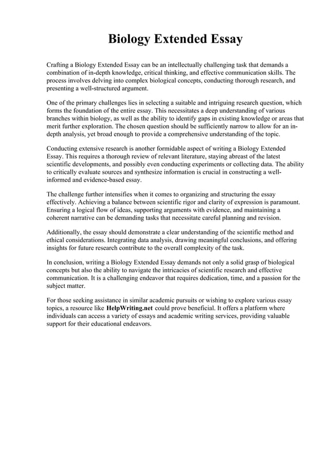 Biology Extended Essay.pdf