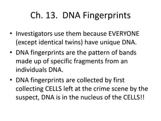 Biology final exam review | PPTX