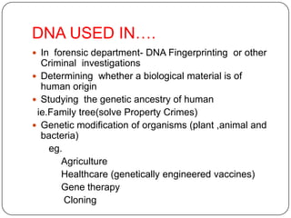 DNA MUGSHOTS AGAINST CRIME | PPT