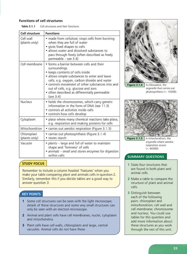 Biology for csec study guide | PDF
