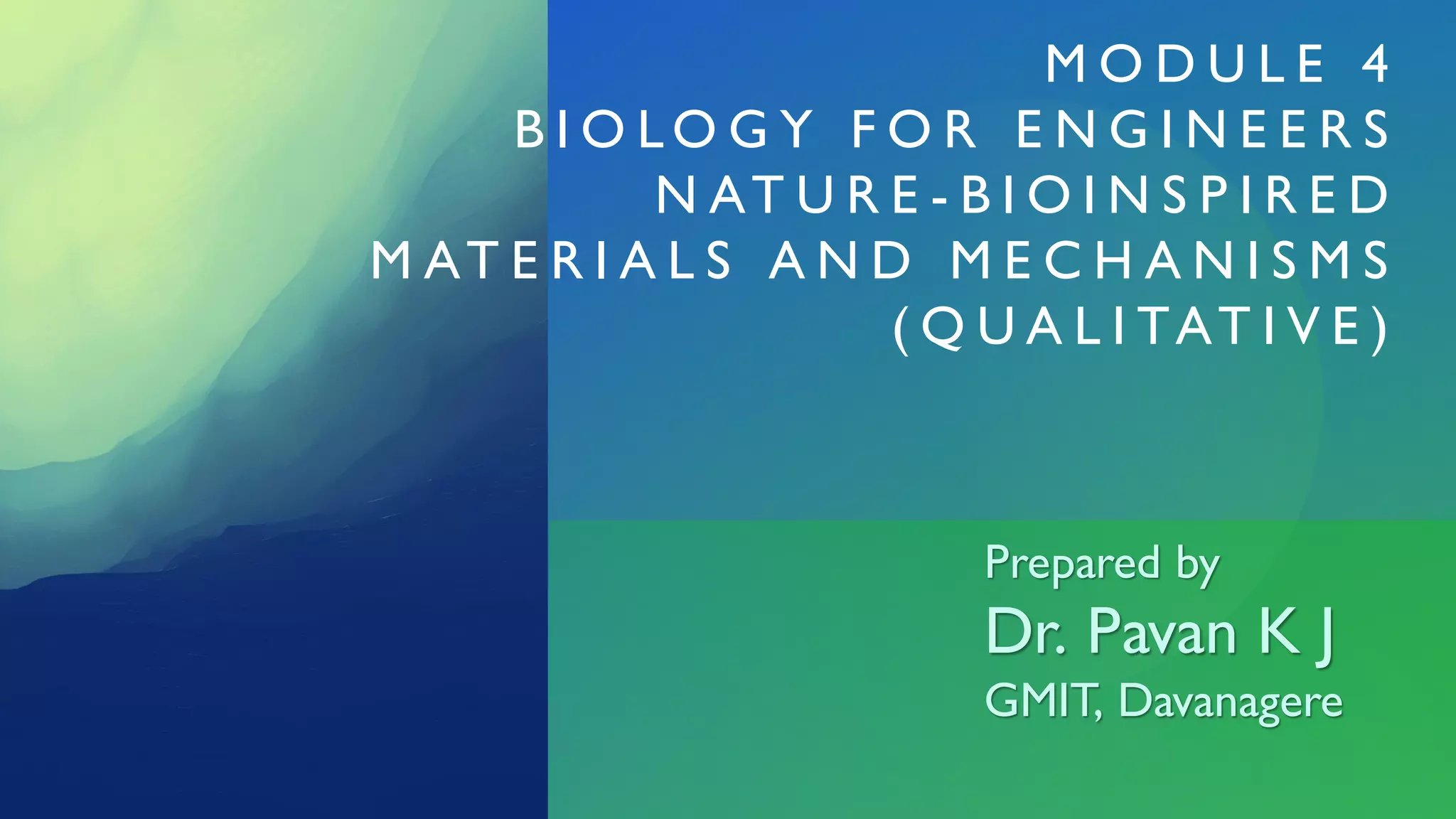 Biology For Engineers Module 4 Pdf Pdf