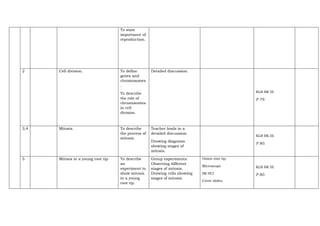 biology form 3 term 2.pdf and notes for revision | PDF