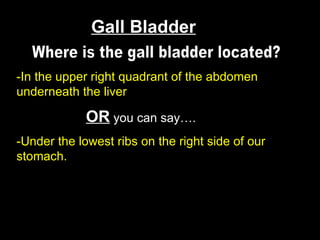 Biology (Gall Bladder) | PPT