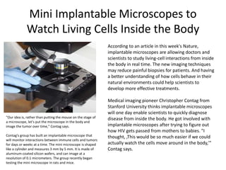Biology, genetics, nanotechnology, neuroscience, materials science ...