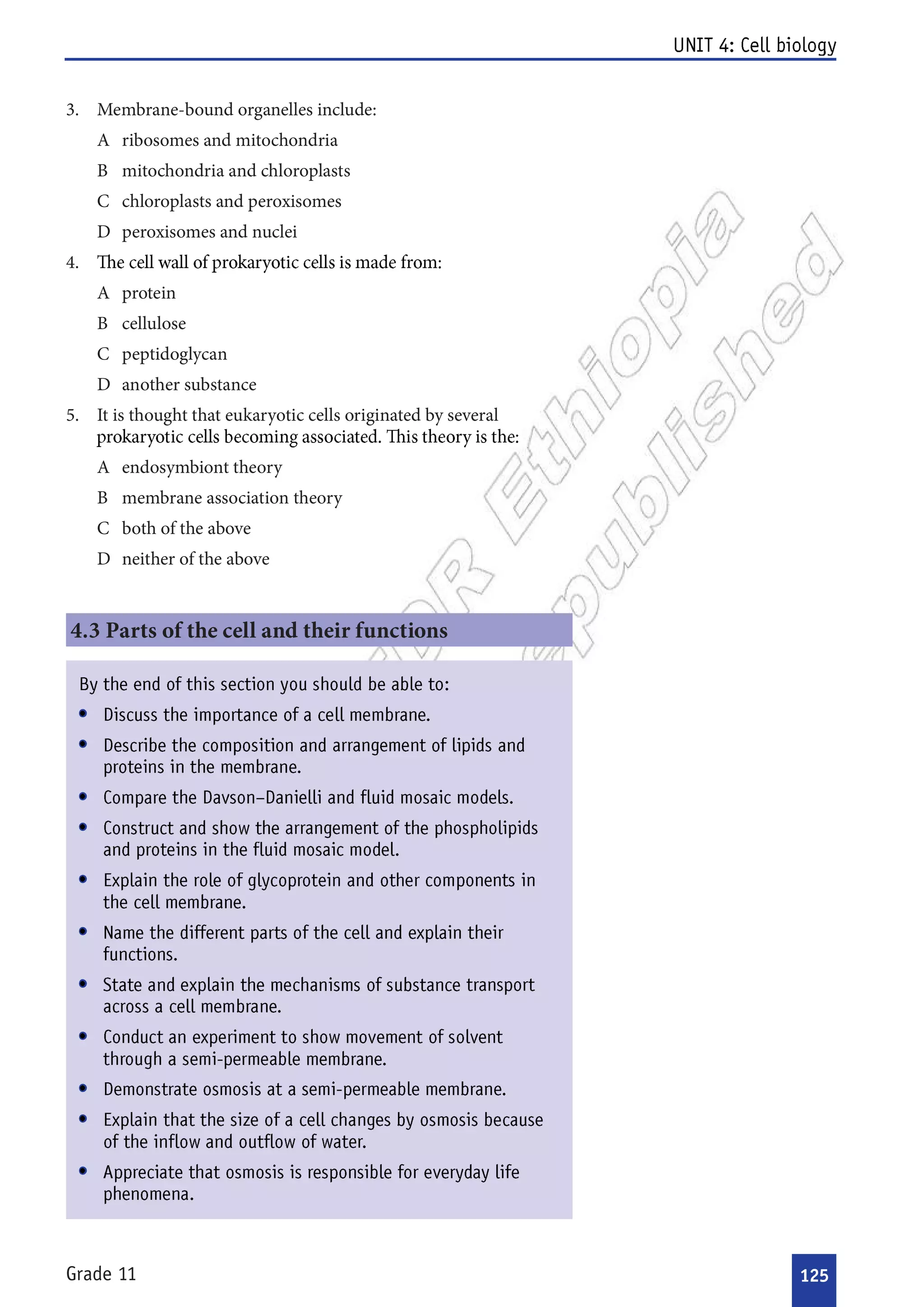 Biology grade 11 textbook | PDF