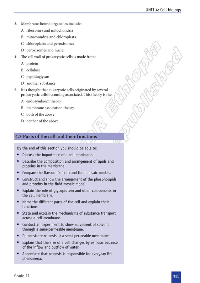 Biology grade 11 textbook | PDF