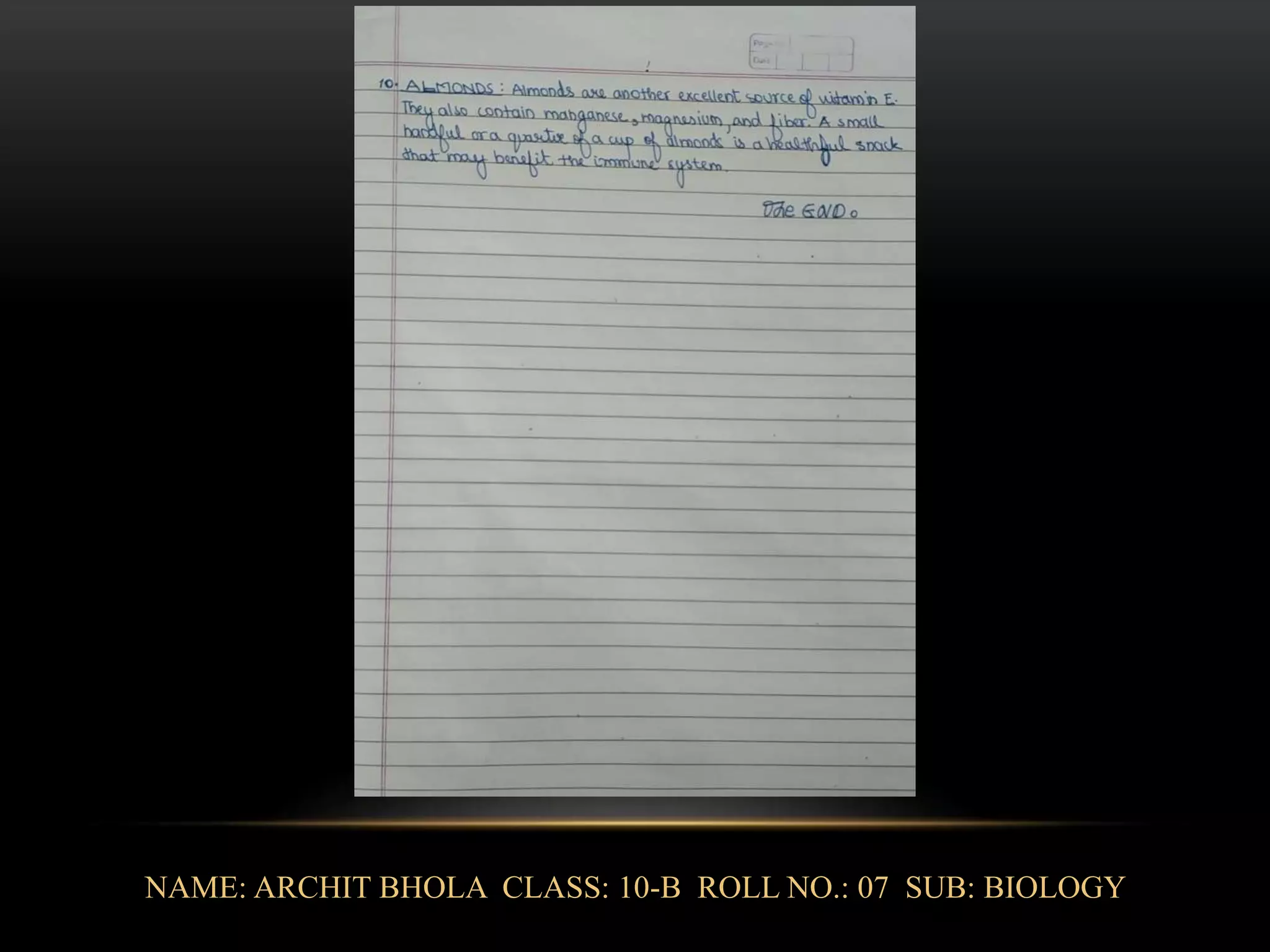 BIOLOGY HOLIDAY HOMEWORK.pptx