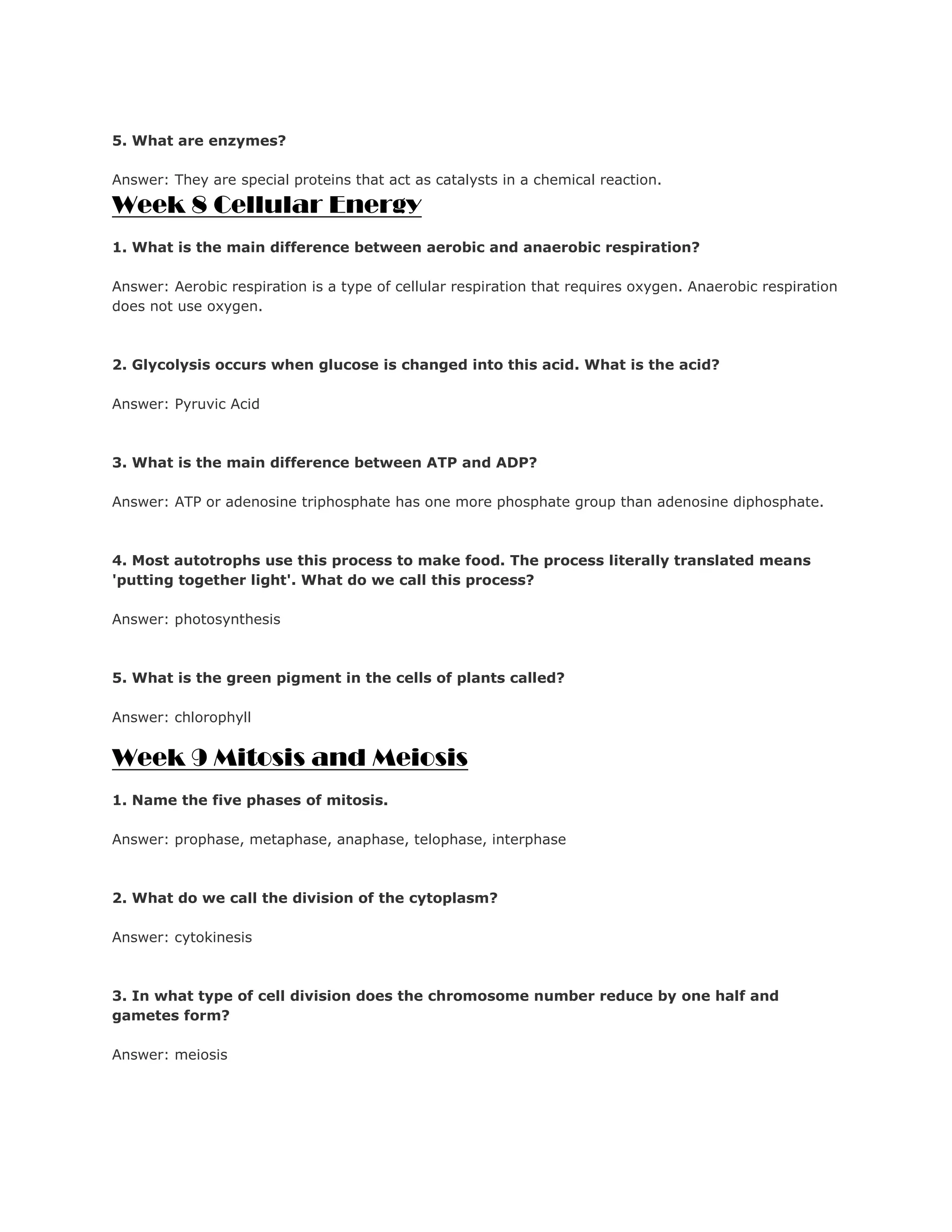 Biology hs bellringers science starters | DOCX