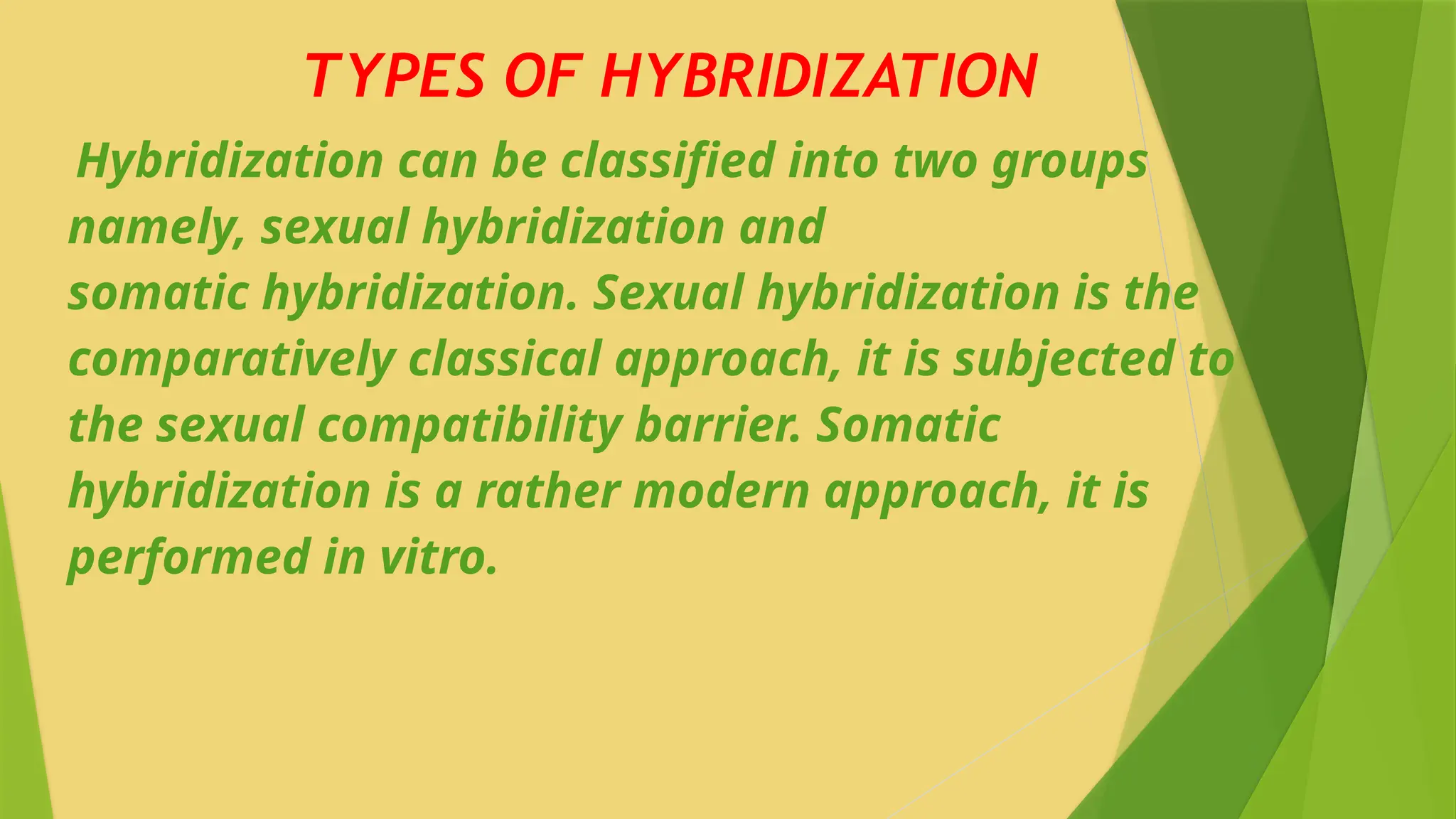 Biology hybridization ppt.pptx plant hybridization | PPTX