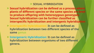 Biology hybridization ppt.pptx plant hybridization | PPT