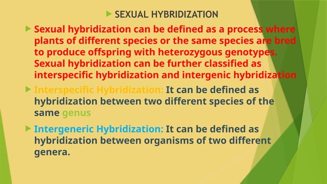 Biology hybridization ppt.pptx plant hybridization | PPTX