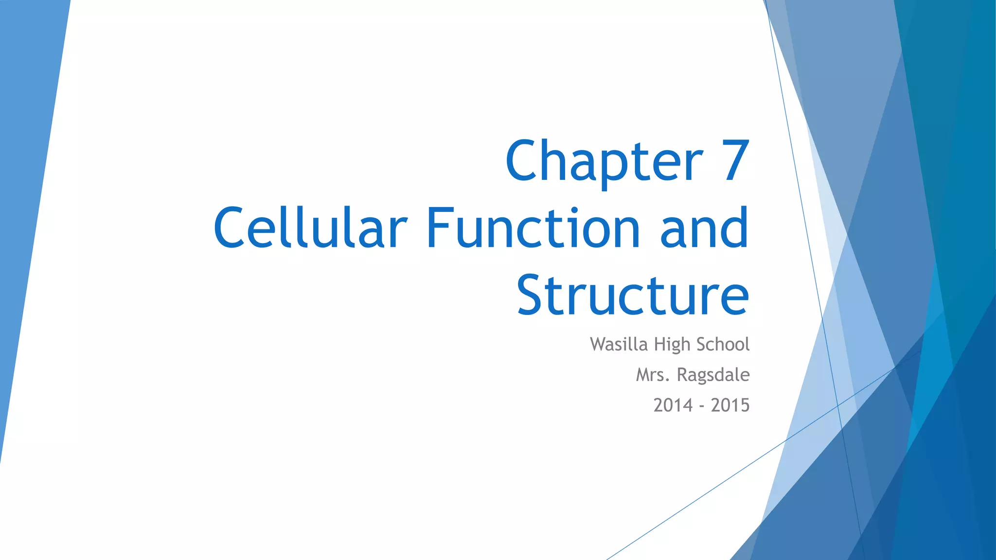 Biology chapter 7 | PPTX