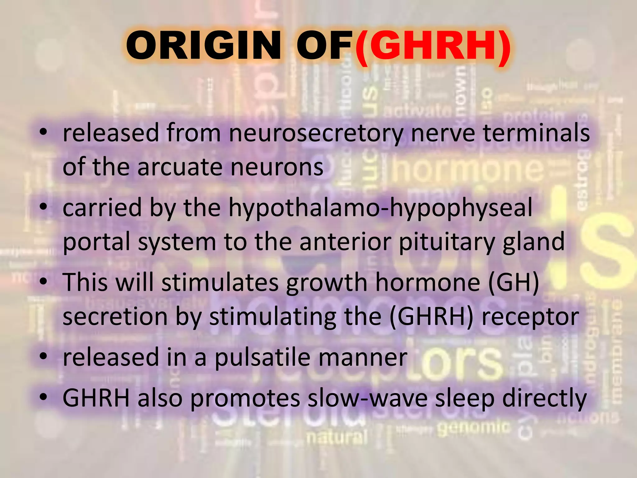 the regulation of hormone secretion | PPTX