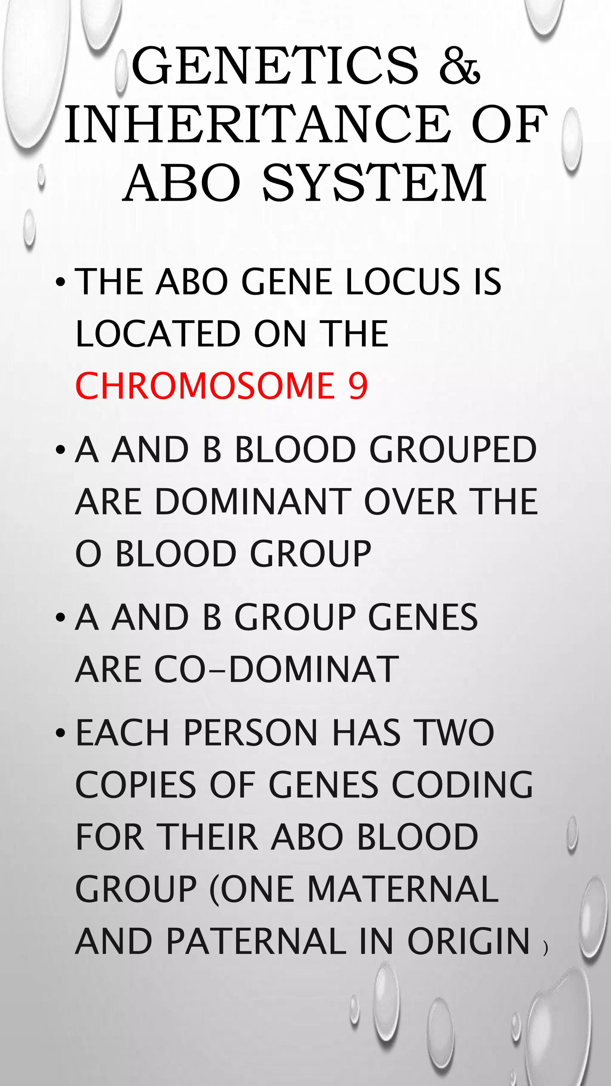 Blood grouping | PPTX