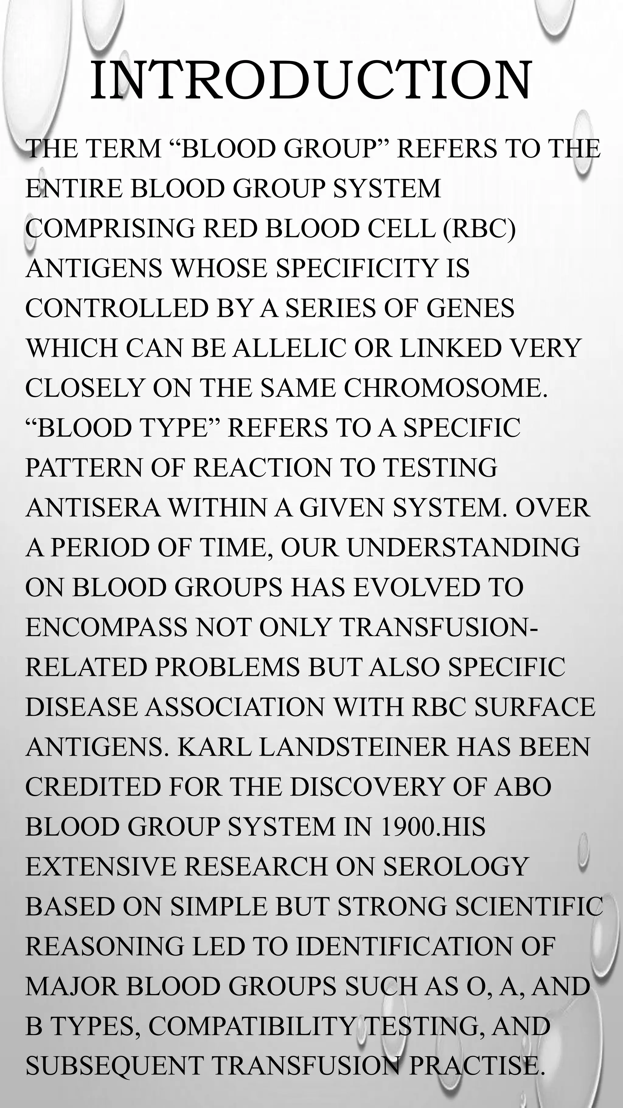 Blood grouping | PPTX