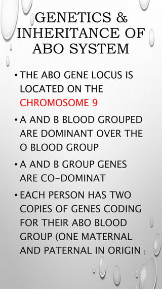 Blood grouping | PPTX