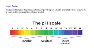 BIOLOGY INVESTIGATORY PROJECT- pH OF DIFFERENT SOAP SAMPLES.pptx
