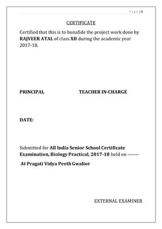 Biology investigatory project_chromosoma | DOCX