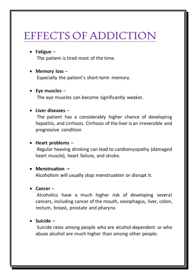 Biology investigatory project xii on Drug Addiction | DOCX | Illegal ...