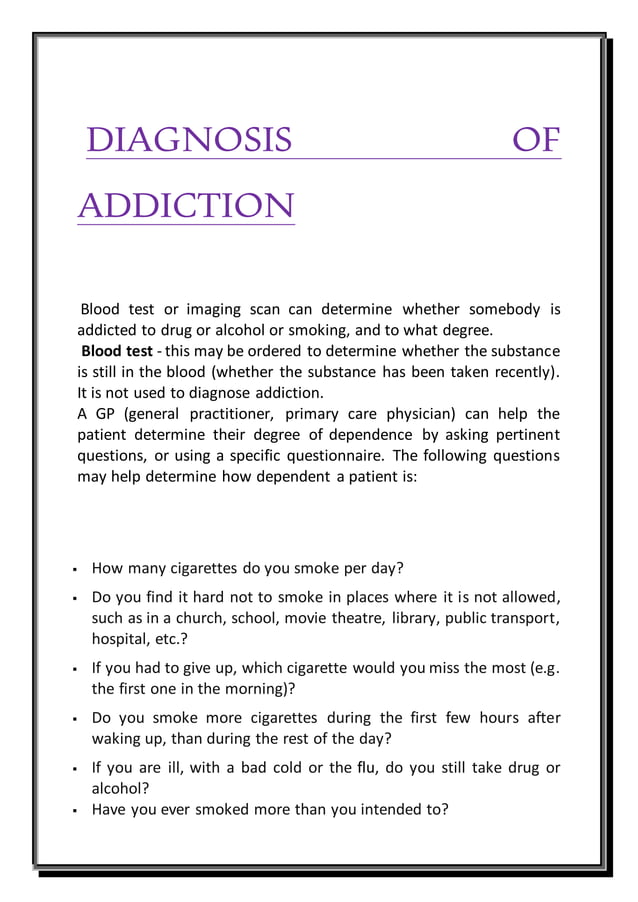 Biology investigatory project xii on Drug Addiction | DOCX | Illegal ...