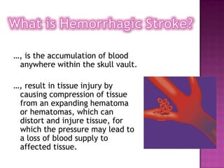 Biology 1 report (stroke coverage) | PPTX