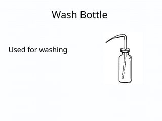 Biology Laboratory Equipment PowerPoint Presentation | PPT