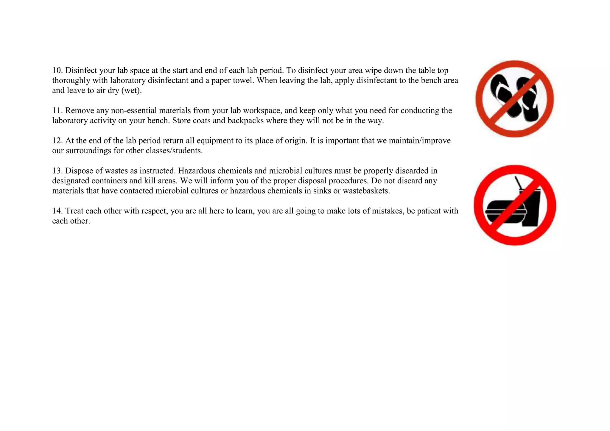 BIOLOGY Laboratory and Safety Rules.docx