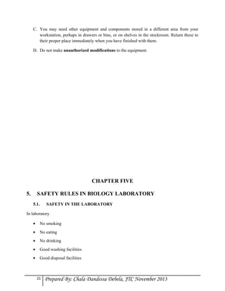 Biology laboratory technique best22 | PDF