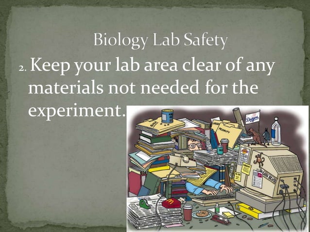 Biology lab safety | PPTX