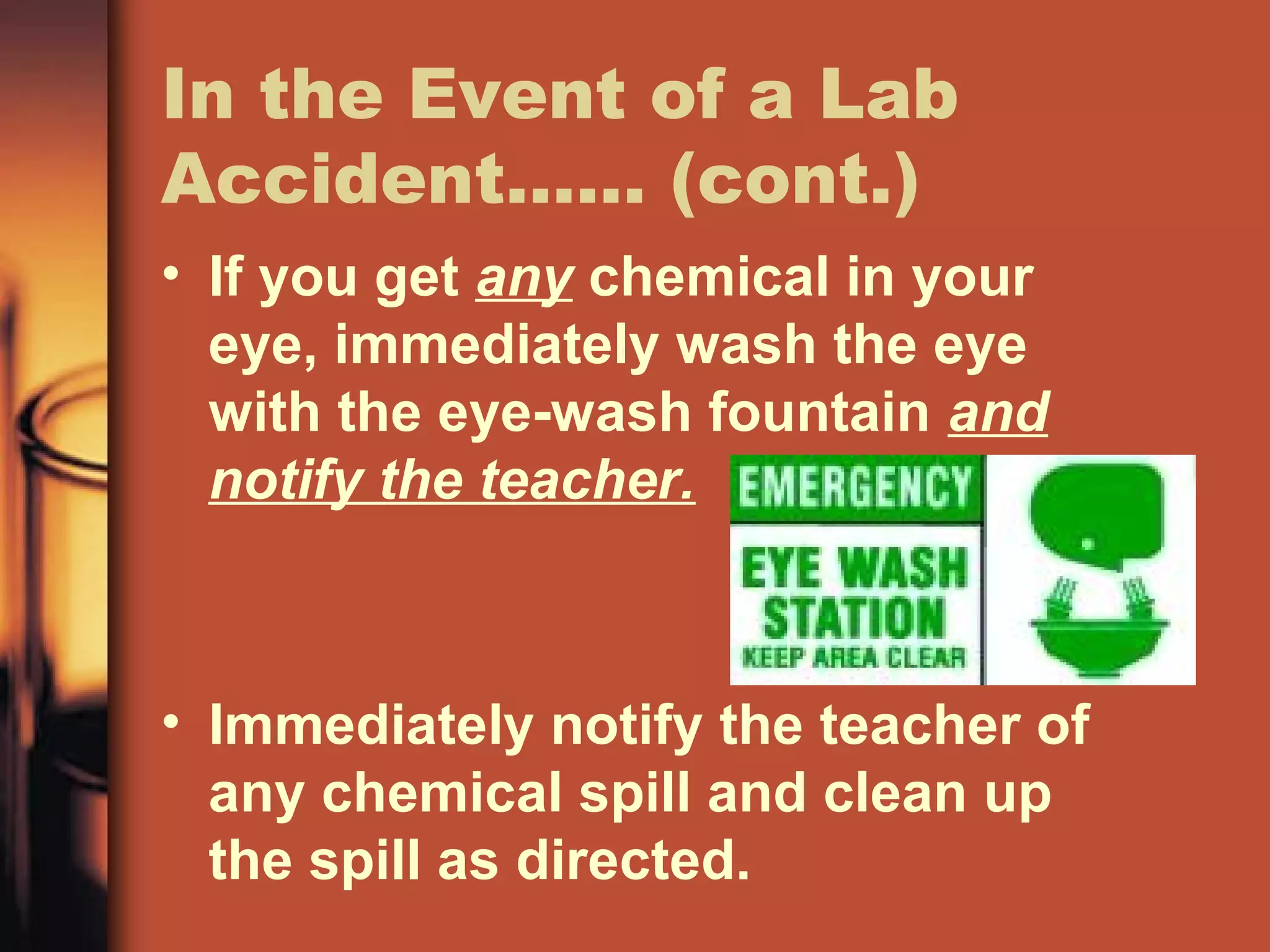1.4 Biology Lab Safety | PPT