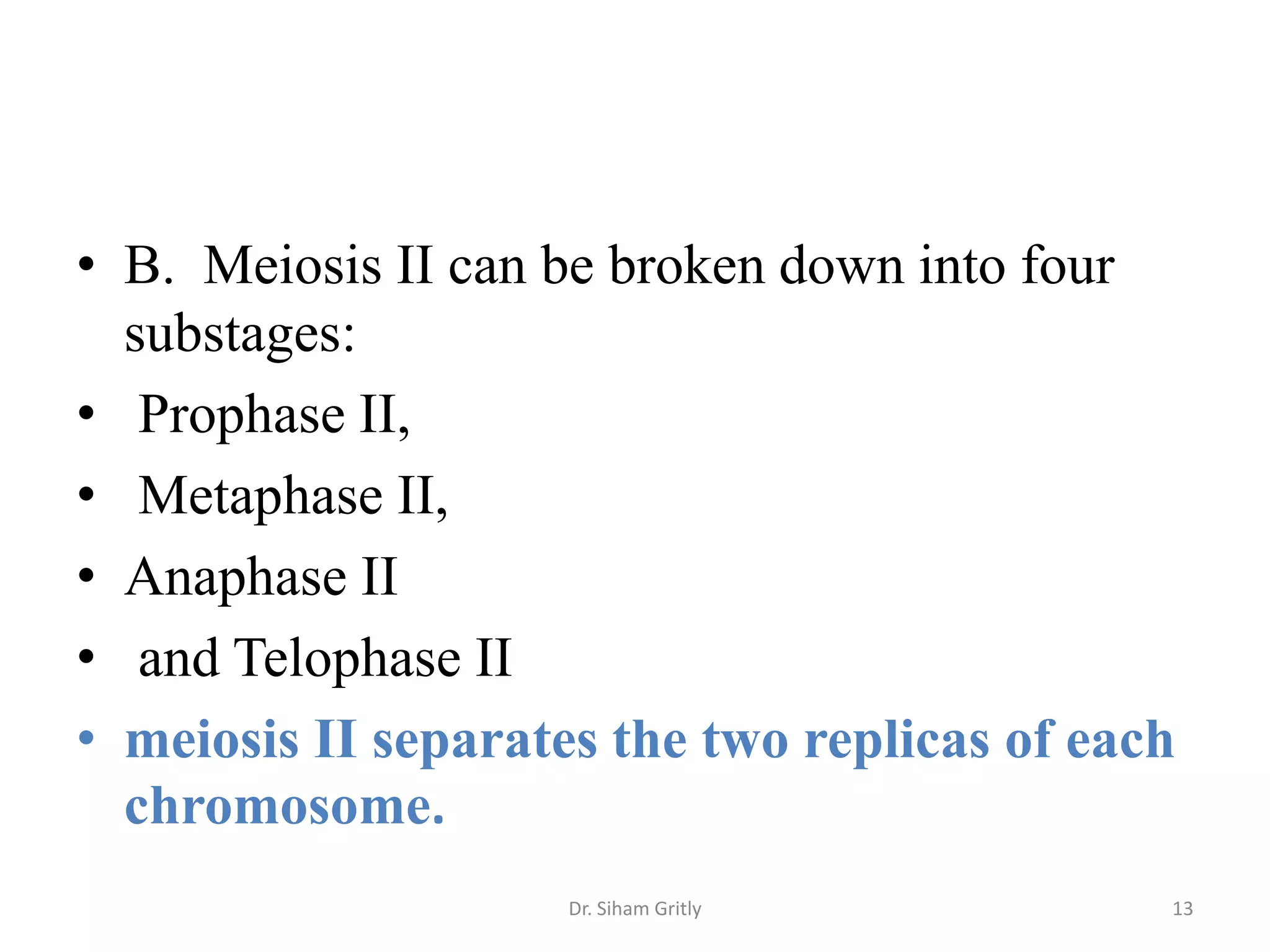 Biology lecture 7 how cell divided cell division 2 | PPT