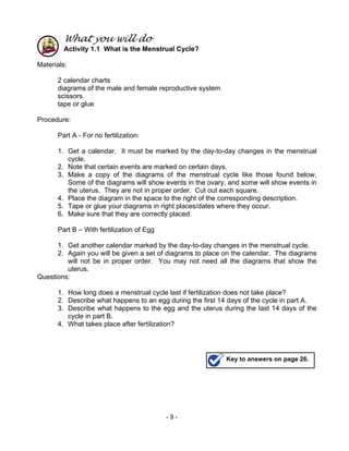 Biology m13 human reproductive system | PDF