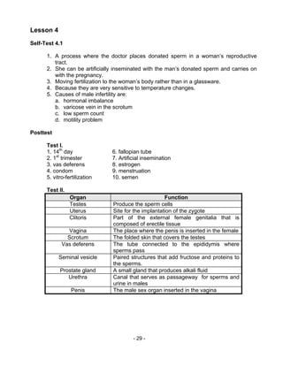 Biology m13 human reproductive system | PDF