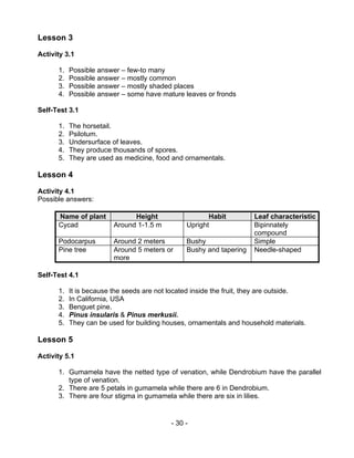 Biology m16 diversity of plants | PDF