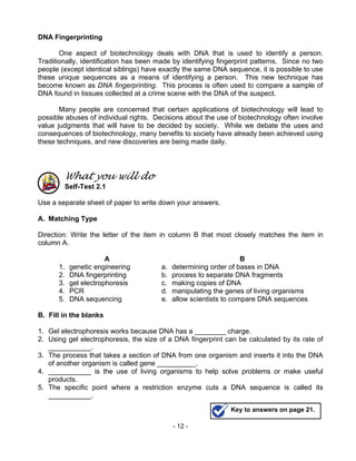 Biology m1 nature of biology | PDF