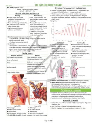 CIE IGCSE Biology complete notes | PDF