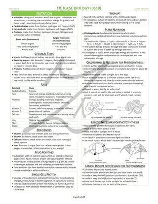 CIE IGCSE Biology complete notes | PDF