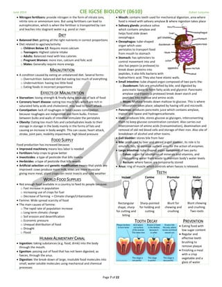 CIE IGCSE Biology complete notes | PDF