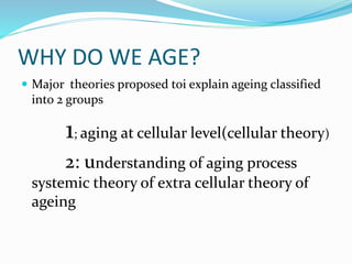 Biology of aging | PPT