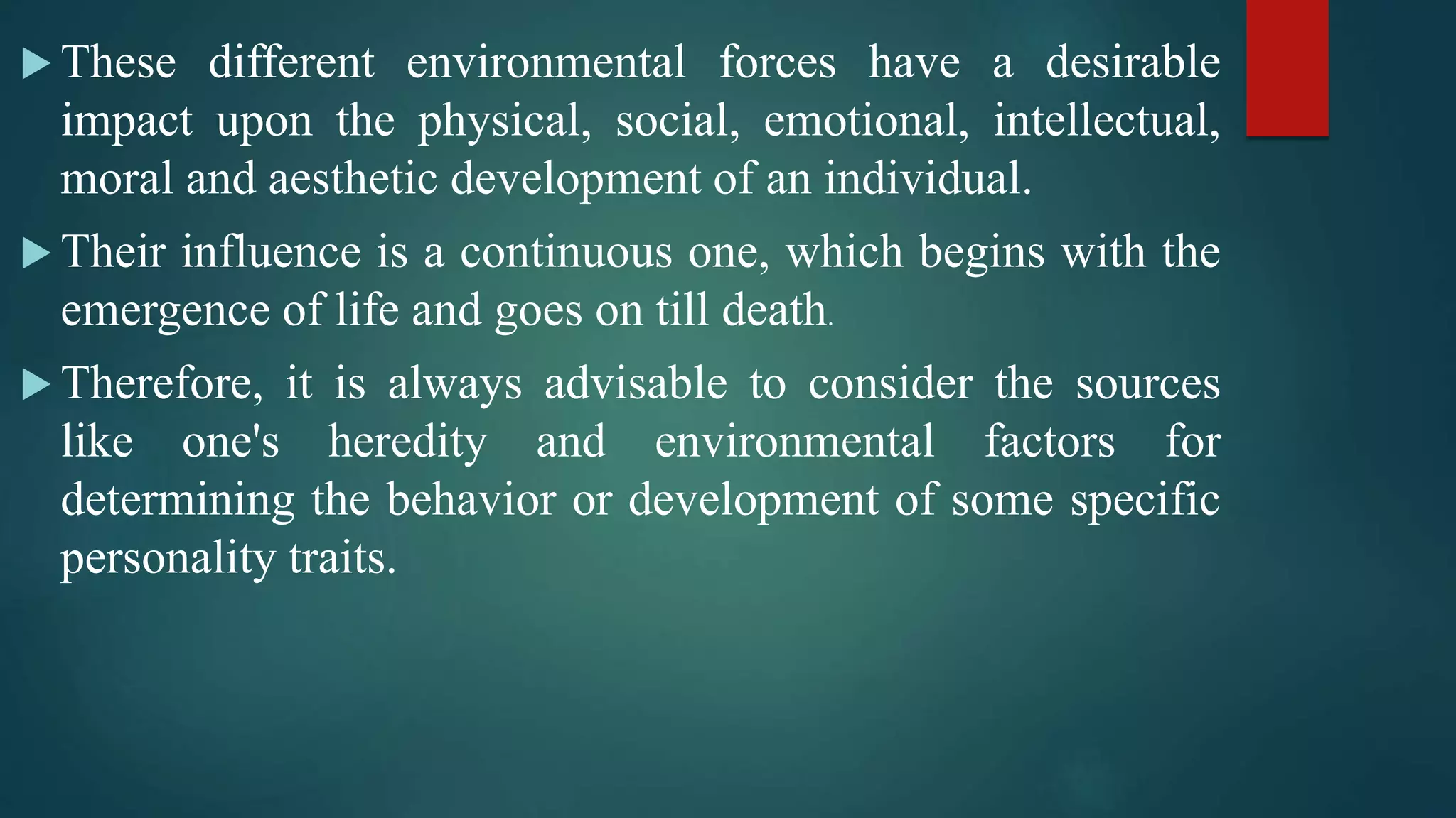 Biology of behaviour | PPTX