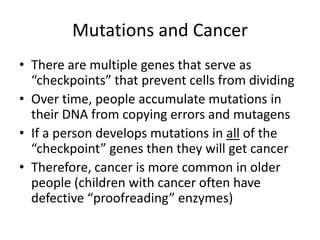 Biology of cancer | PPT