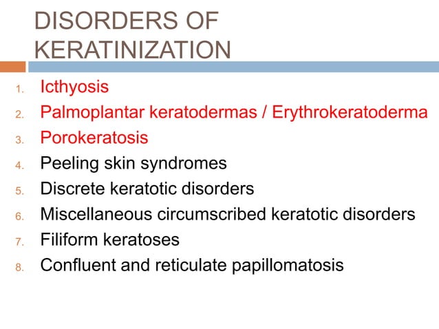 Biology of keratinocytes | PPTX | Skin and Dermatology | Diseases and ...
