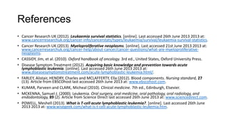 Biology of leukaemia | PPTX