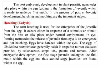 Biology of Plant parasitic Nematodes .pptx