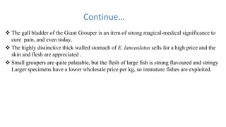 Biology of selected endangered species of fishes | PPTX